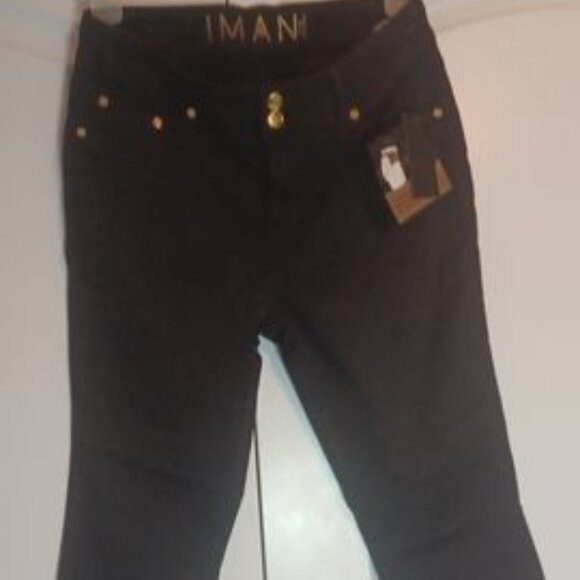 IMAN | Jeans | New With Tags Iman 36 Slimming Technology Jeans Size 2p ...
